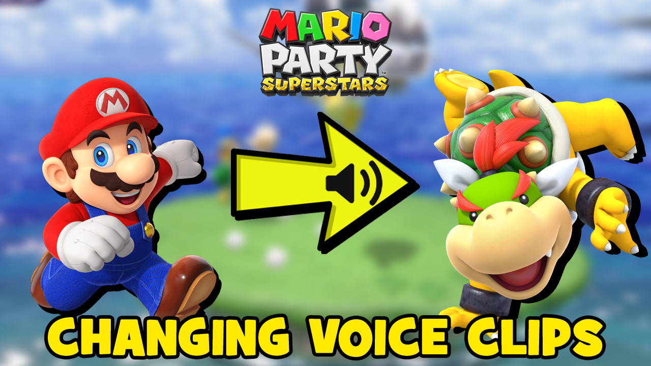 Changing voice clips in 6 simple steps! Tutorial for Mario Party ...