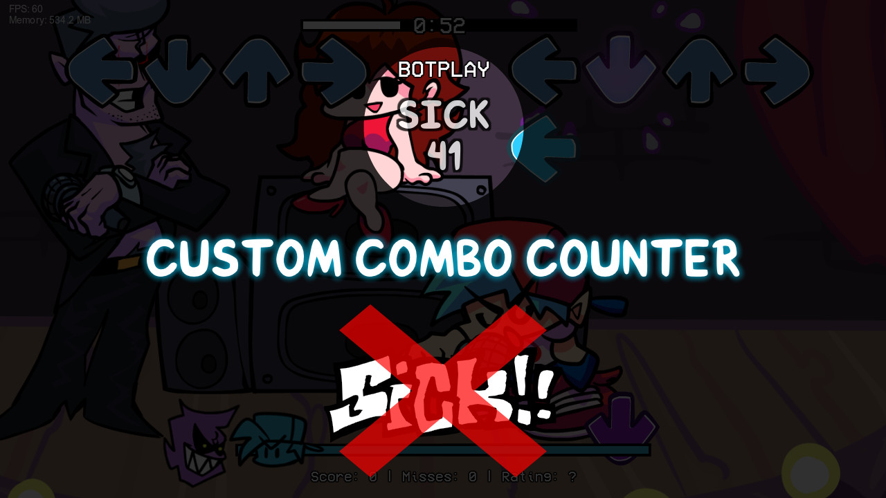 How To Make a CUSTOM Combo Counter! Tutorial for Friday Night Funkin ...