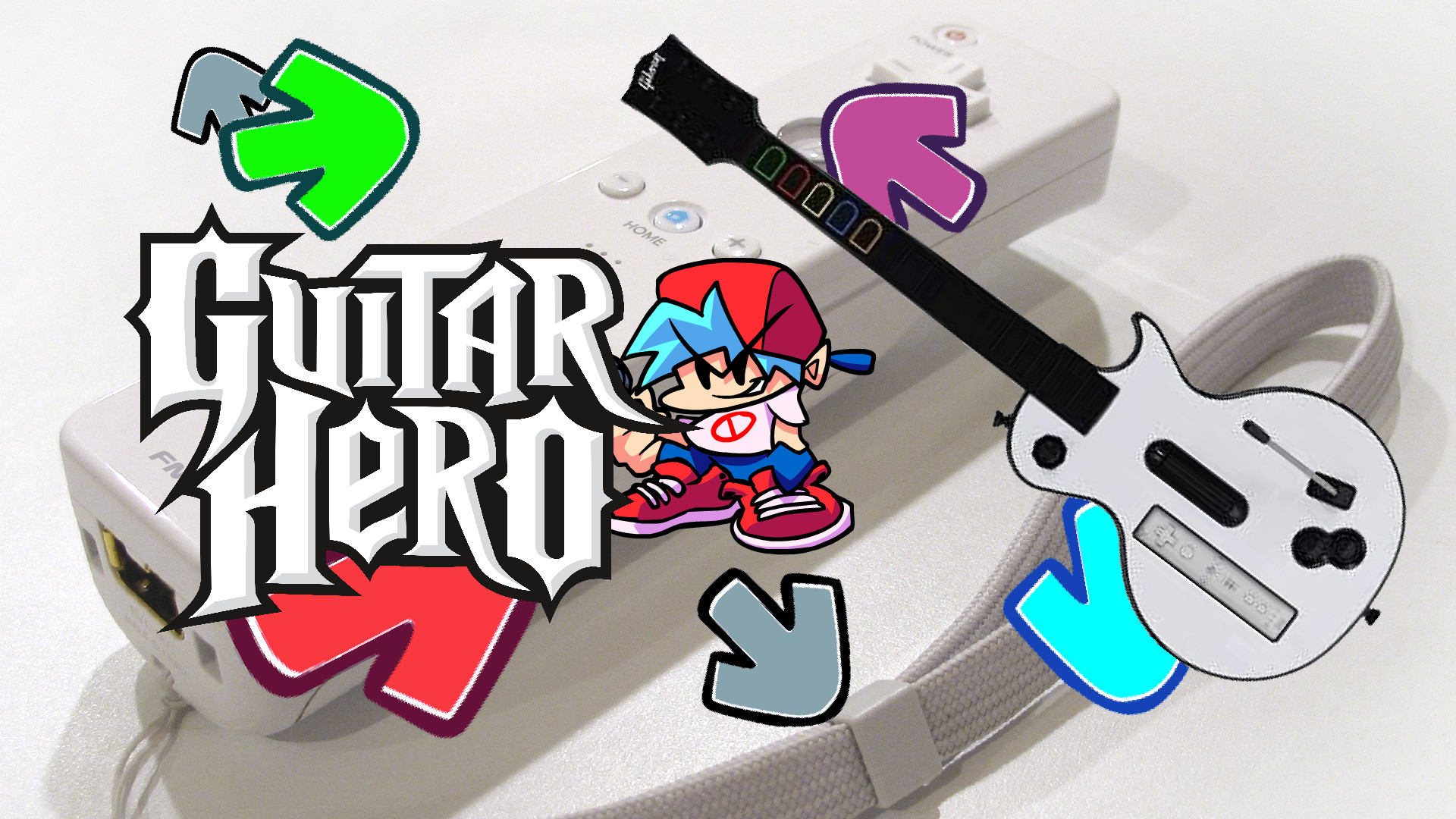 How to play FNF with a Wiitar Tutorial for Friday Night Funkin' | FNF ...