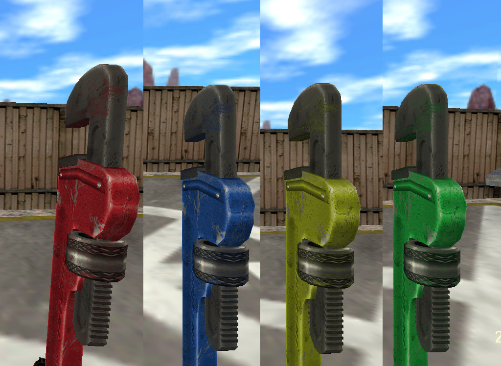 How to create team colored Skins Tutorial for Team Fortress Classic ...