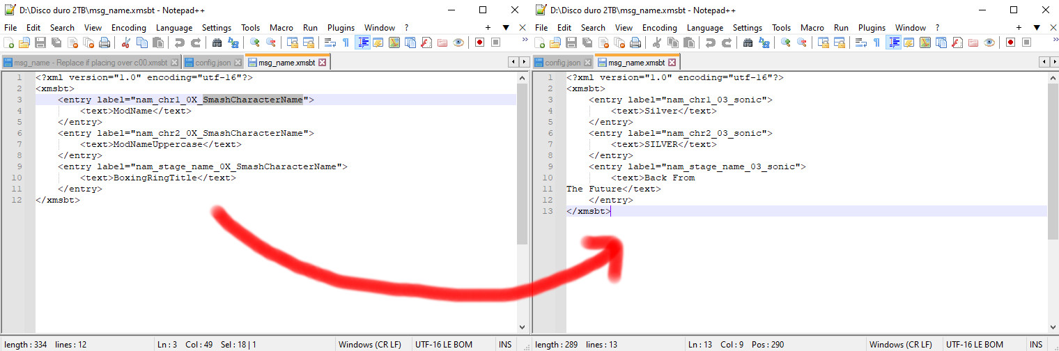 Single-Slot Text with .xmsbt and .prcx Tutorial for Super Smash Bros ...