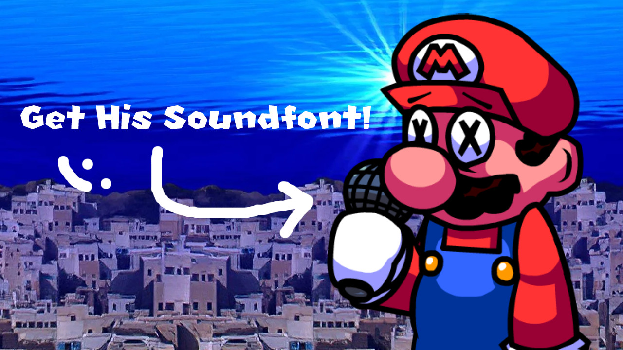 How To Get Drowned Mario Soundfont! Tutorial for Friday Night Funkin ...