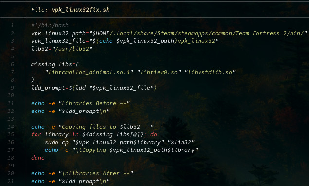 vpkedit/vpk_linux32 Library Fix Tutorial for Team Fortress 2 | TF2 ...