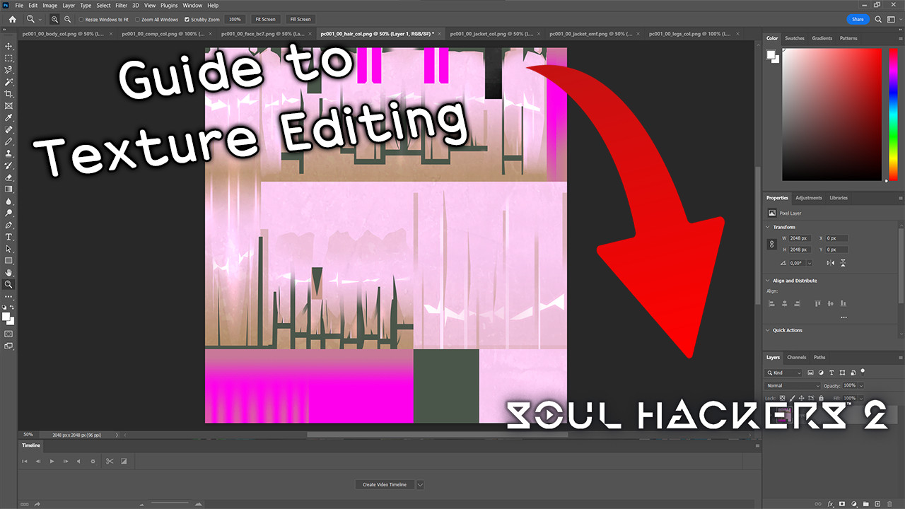 How To: Replace Textures Tutorial for Soul Hackers 2 | SH2 Tutorials