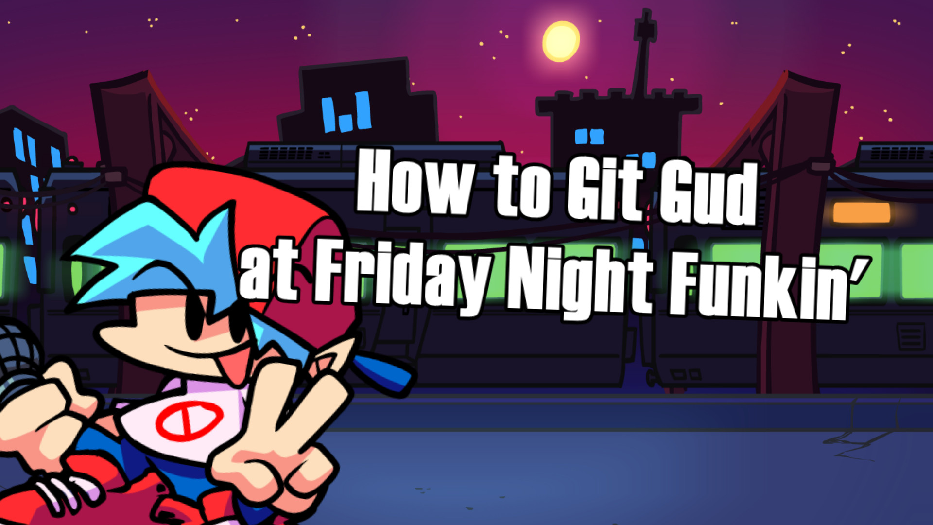 How to git gud at Friday Night Funkin' Tutorial for Friday Night Funkin' | FNF Tutorials