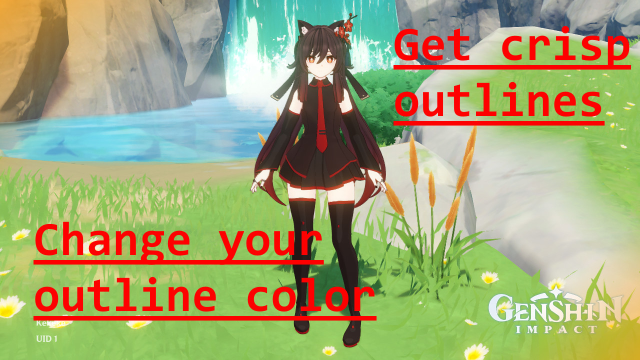 Modding Genshin Outlines Tutorial for Genshin Impact | GI Tutorials