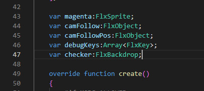 How to make a FlxBackdrop "Infinite Background" Tutorial for Friday Night Funkin' | FNF Tutorials