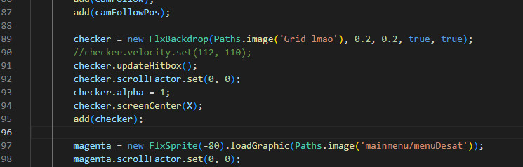 How to make a FlxBackdrop "Infinite Background" Tutorial for Friday Night Funkin' | FNF Tutorials