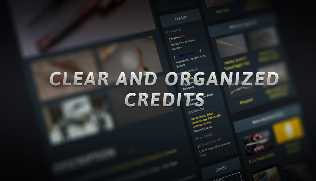 Clear and Organized Credits Tutorial for GameBanana | GB Tutorials