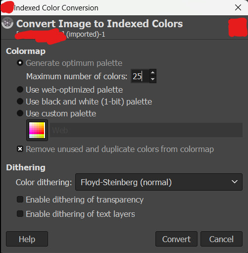 How to dither in gimp! Tutorial for Baldi's Basics | Baldi Tutorials