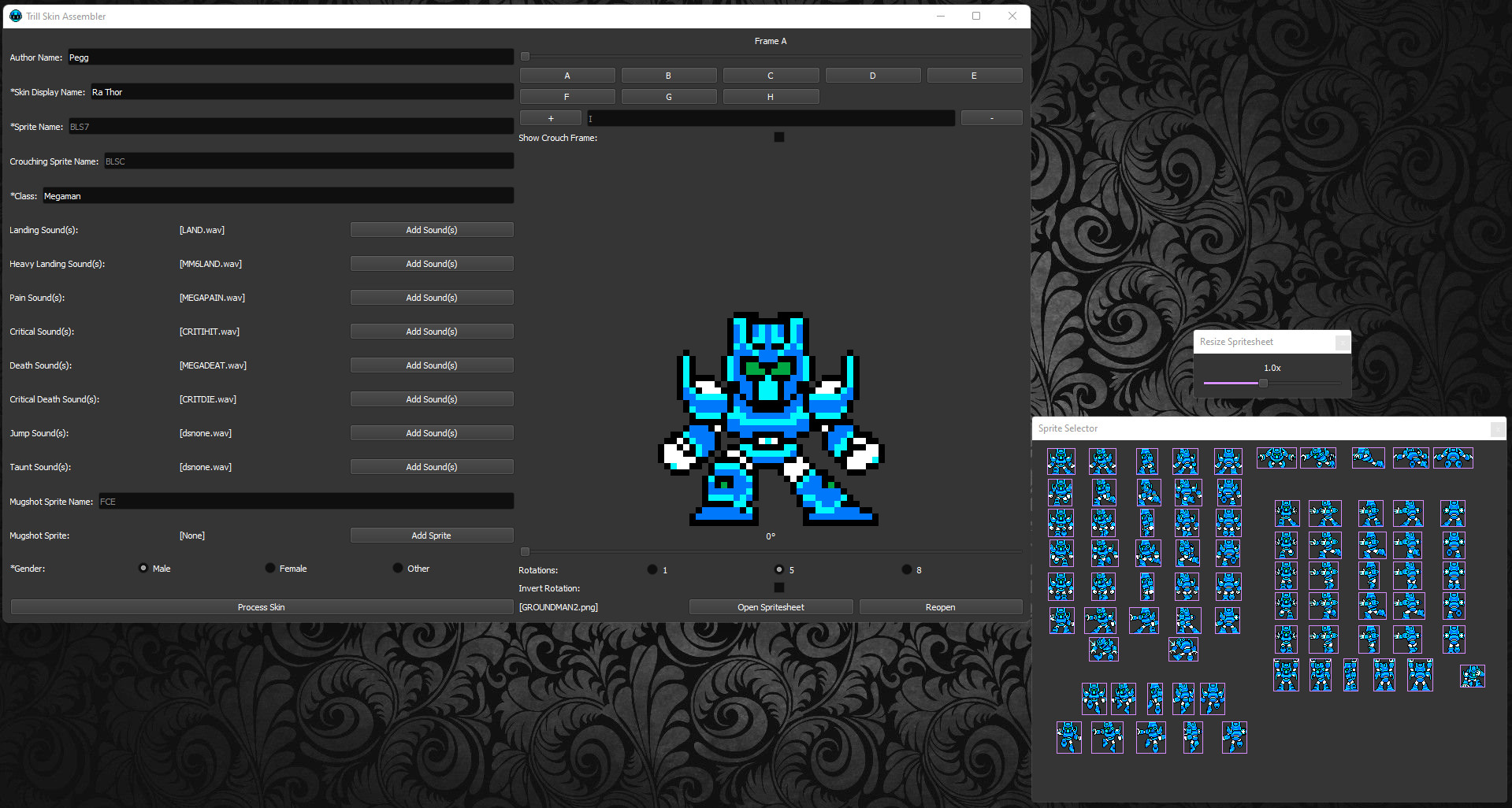 Using Trillster's Skin Assembler Tutorial for Mega Man 8-bit Deathmatch ...