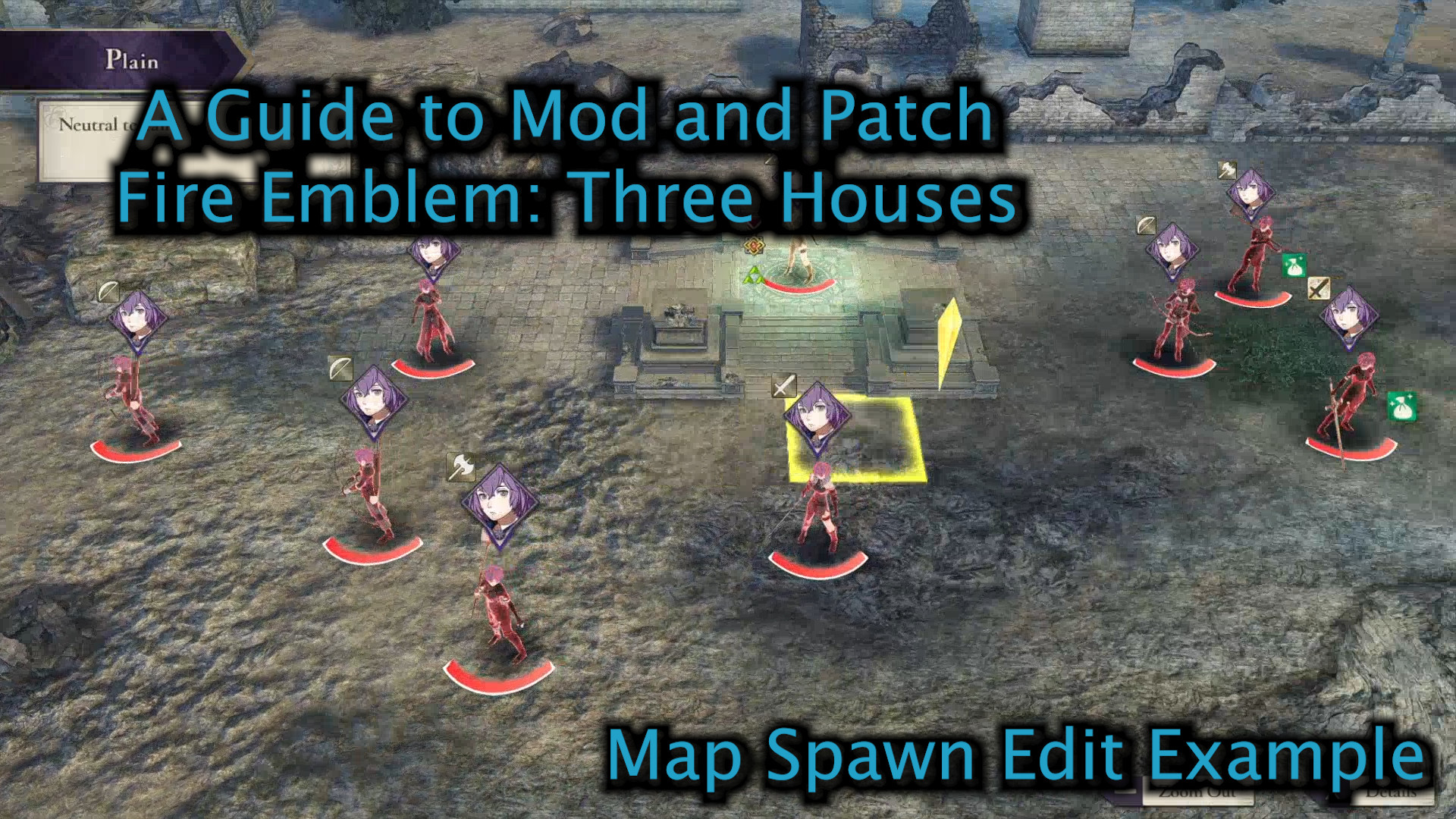 Editing Maps and patching the Game Tutorial for Fire Emblem: Three Houses | FE3H Tutorials