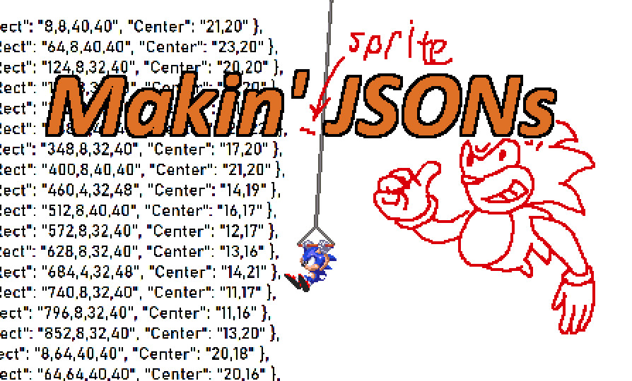 Editing SpriteJSONs manually (Sprite Modding Pt.2) Tutorial for Sonic 3 A.I.R. | S3AIR Tutorials