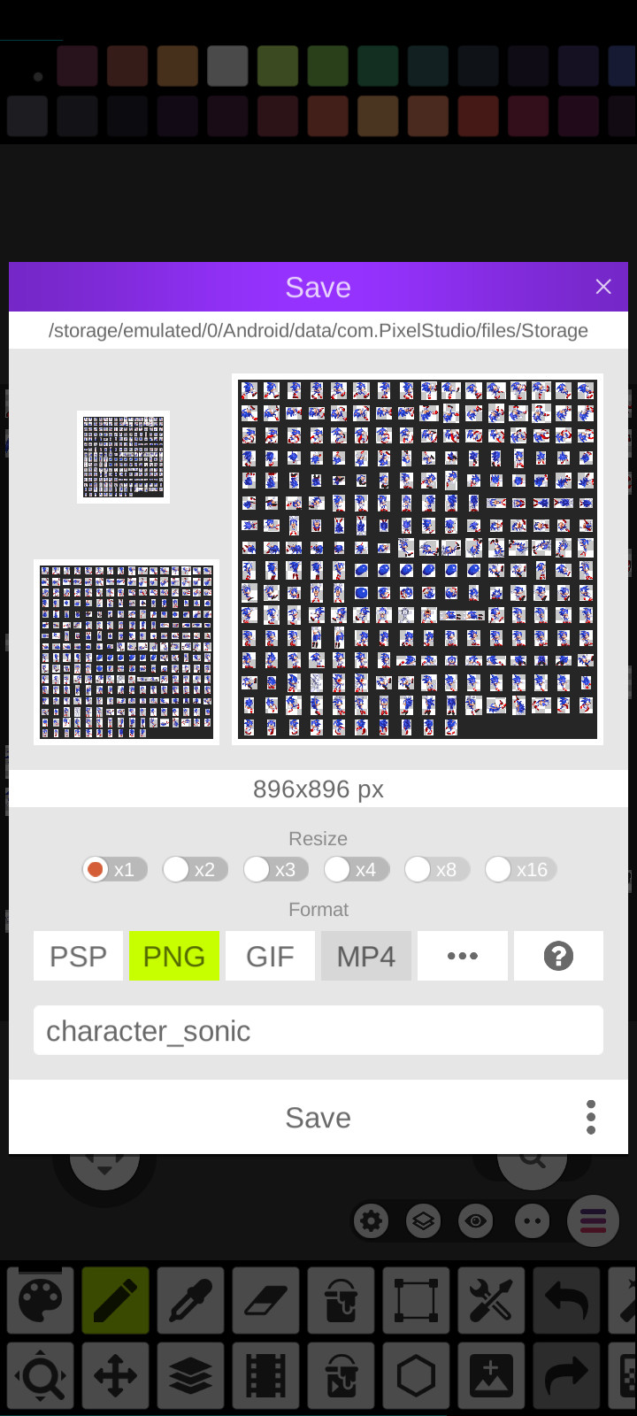 How to edit sprites on android my way [Sonic 3 A.I.R.] [Tutorials]