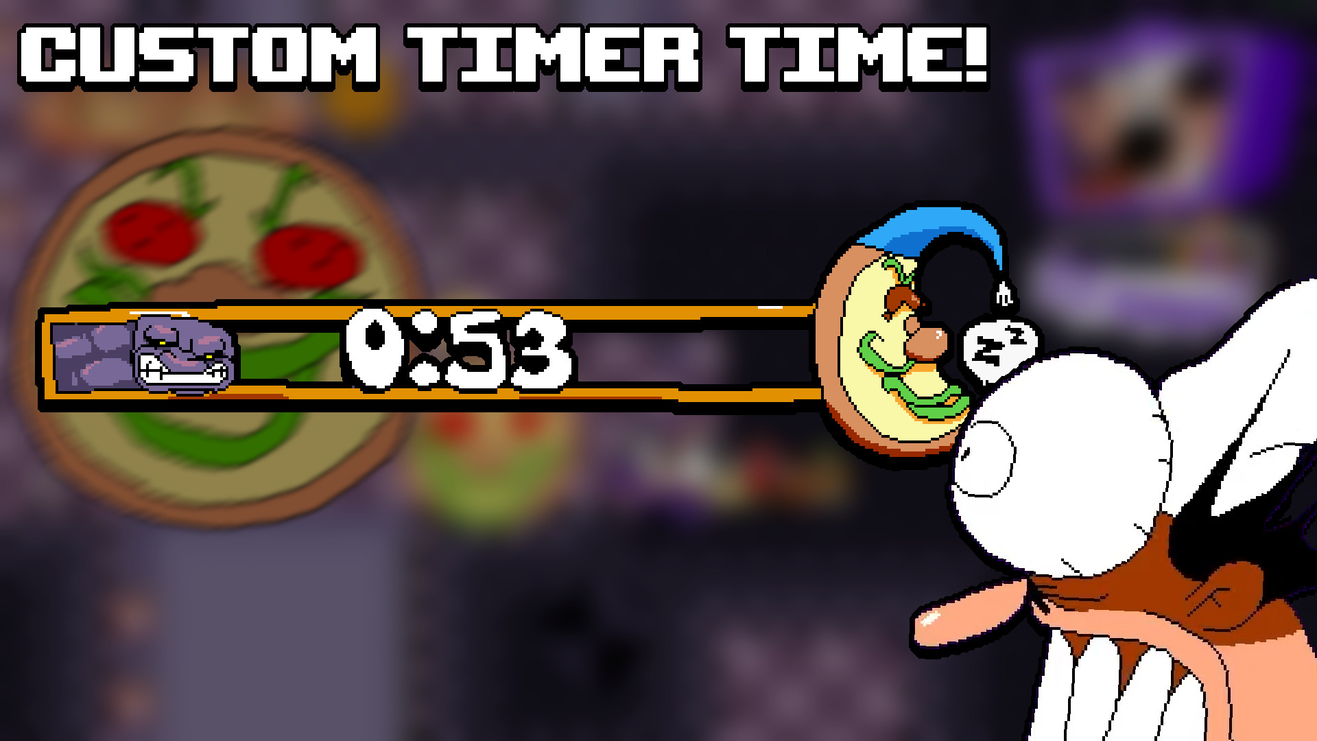 How to change Pizza time Time on any Stage [Pizza Tower] [Tutorials]
