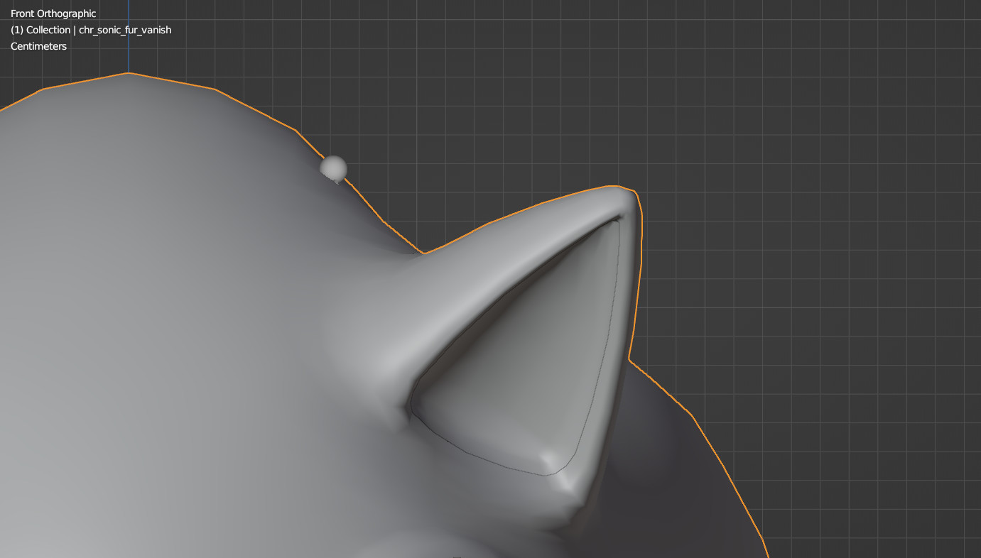 Cyber Corruption Effect on Model Tutorial for Sonic Frontiers | Frontiers Tutorials