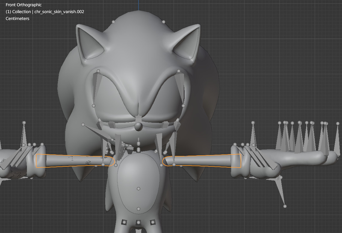 Cyber Corruption Effect on Model Tutorial for Sonic Frontiers ...