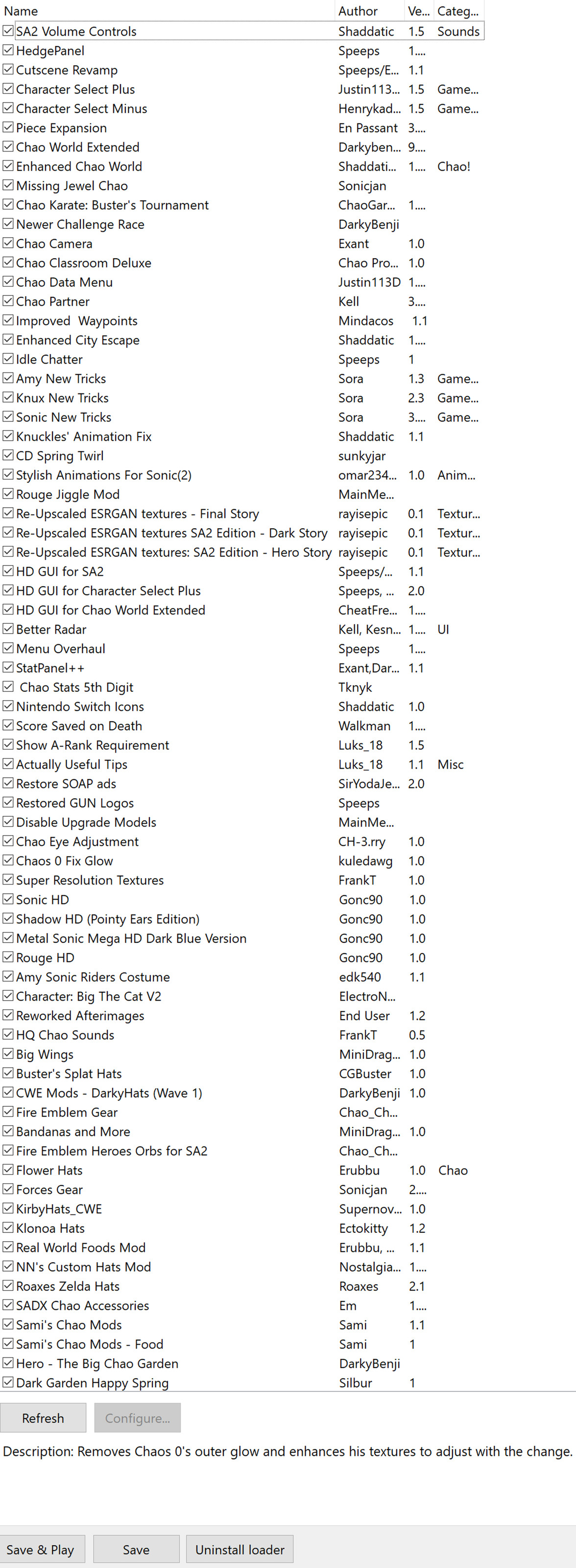 Mod Load Order [Sonic Adventure 2] [Tutorials]