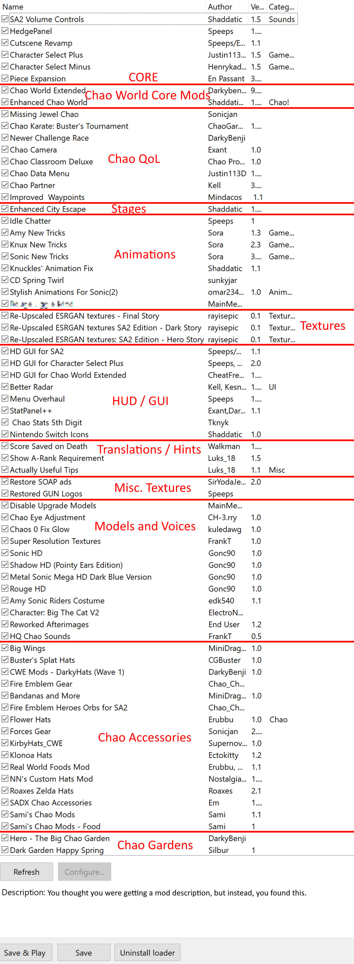 Mod Load Order [Sonic Adventure 2] [Tutorials]