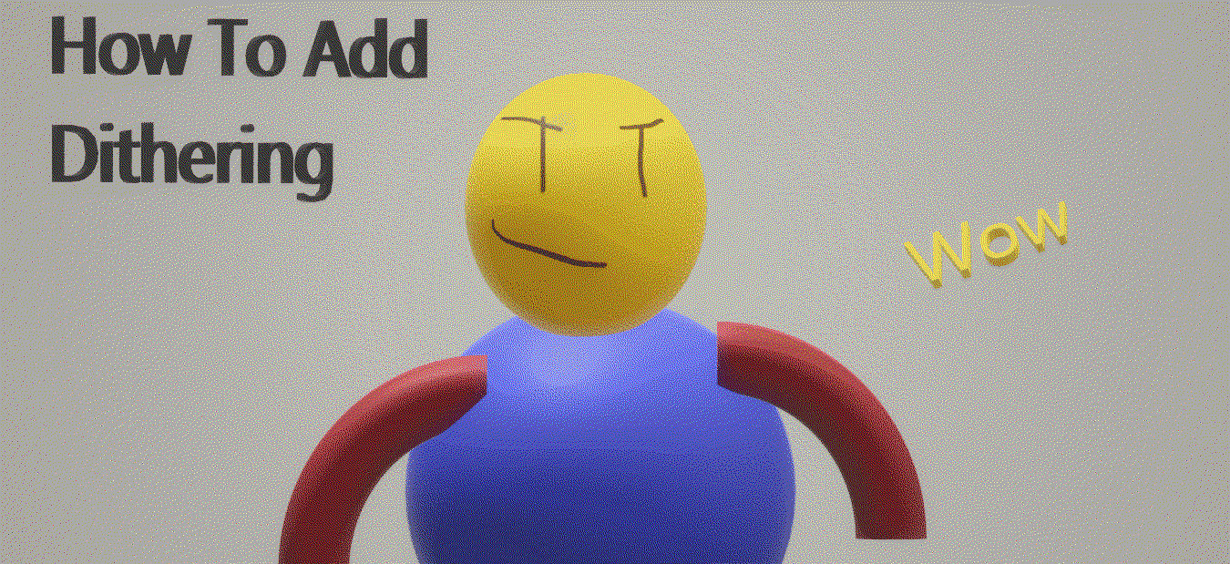 How To Add Dithering Tutorial for Baldi's Basics | Baldi Tutorials