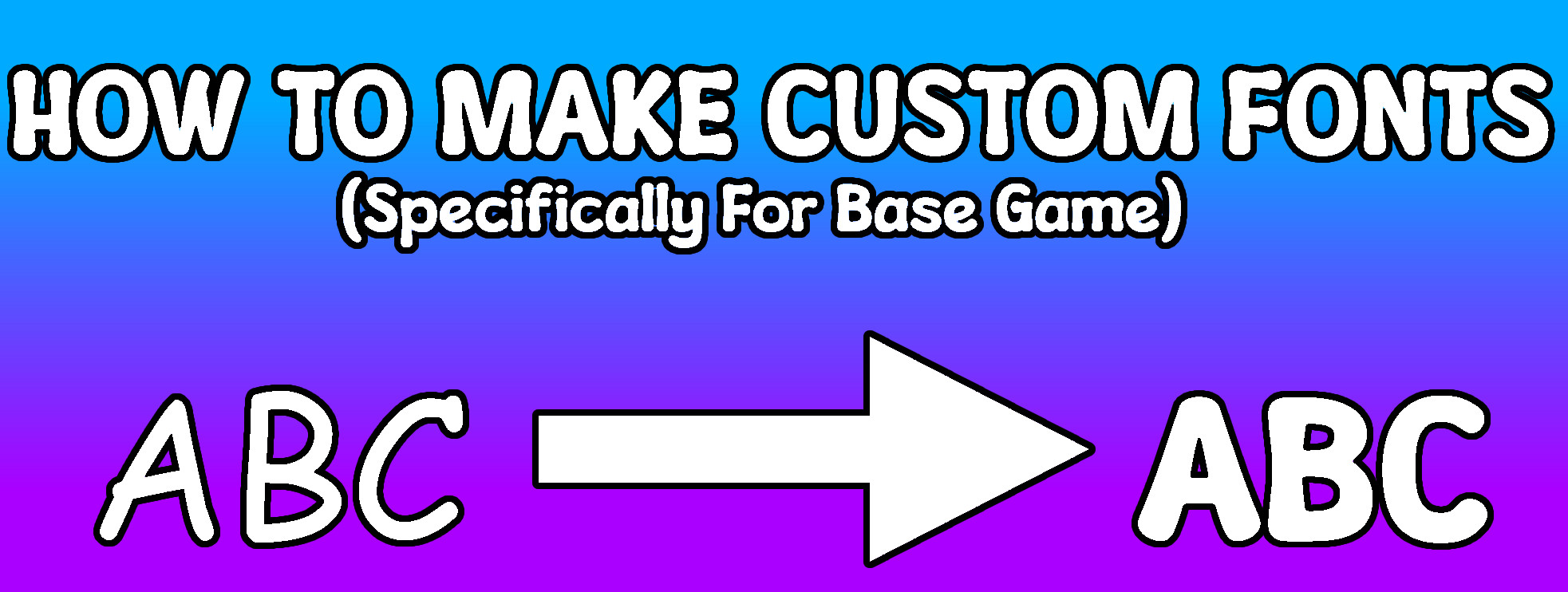 How to Make Custom Fonts (For Base Game) Tutorial for Baldi's Basics | Baldi Tutorials