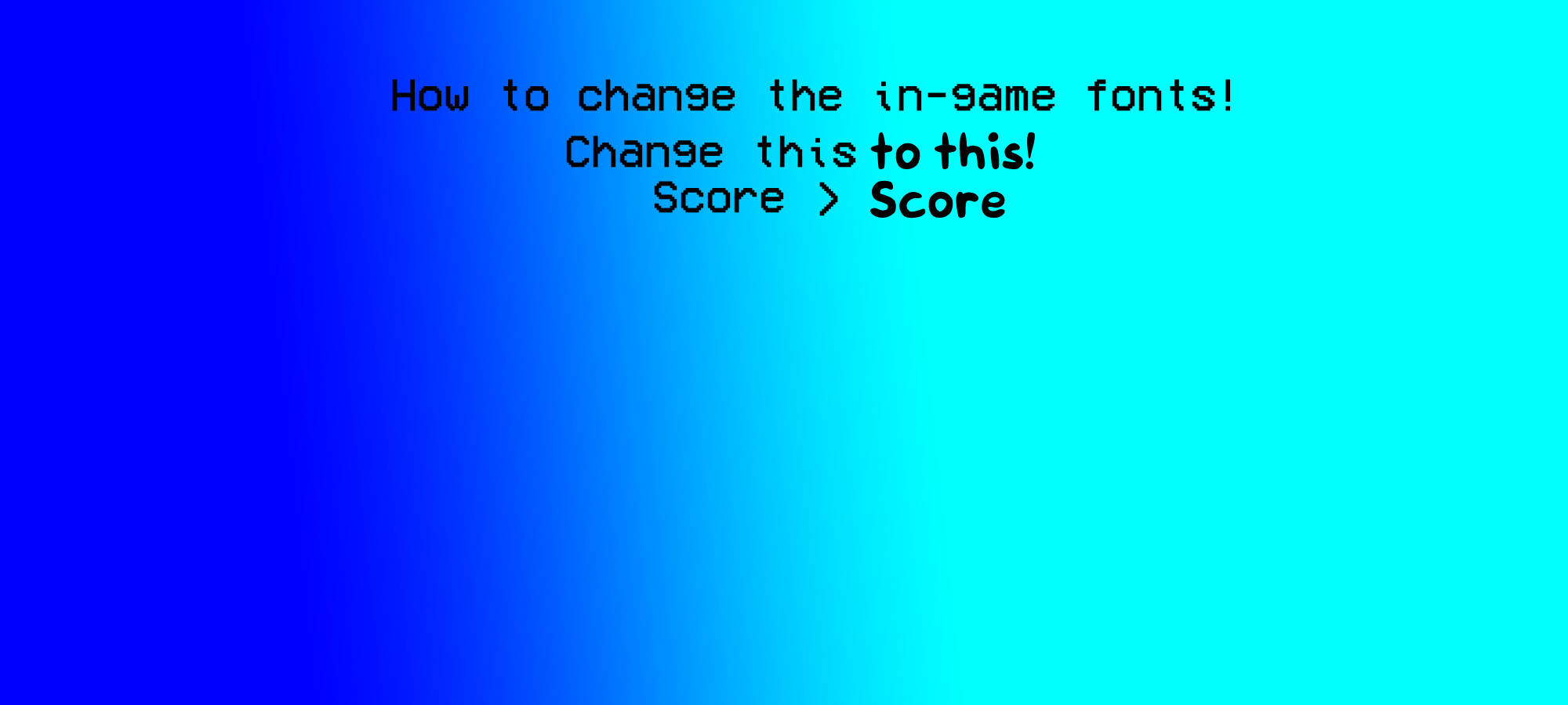 How to replace the in-game fonts. (Psych) Tutorial for Friday Night ...