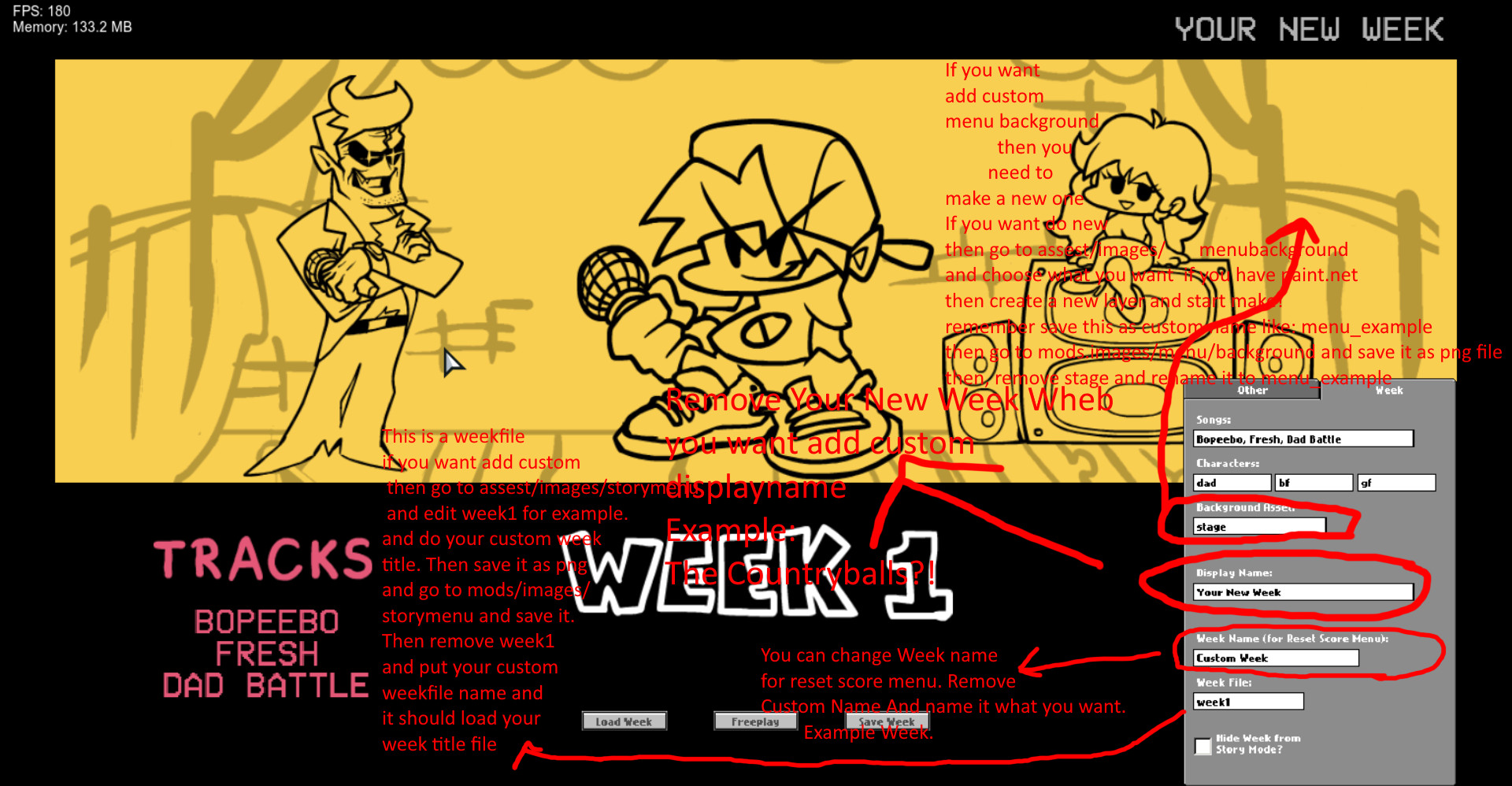 How To Add Custom Week To Psych Engine No Source Tutorial for Friday Night Funkin' | FNF Tutorials
