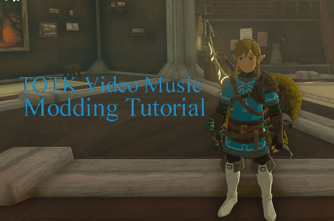 Modding Music And Sounds Video Tutorial Tutorial for The Legend of Zelda: Tears of the Kingdom ...
