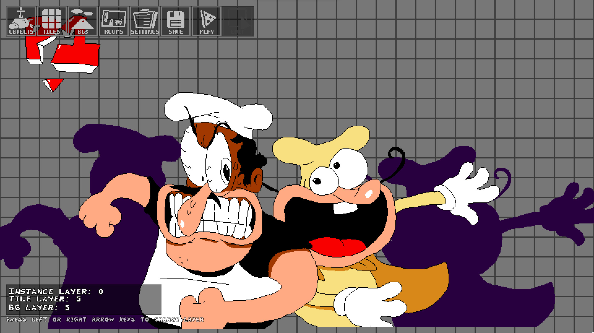 Co-Op Character Select in CYOP Tutorial for Pizza Tower | PT Tutorials