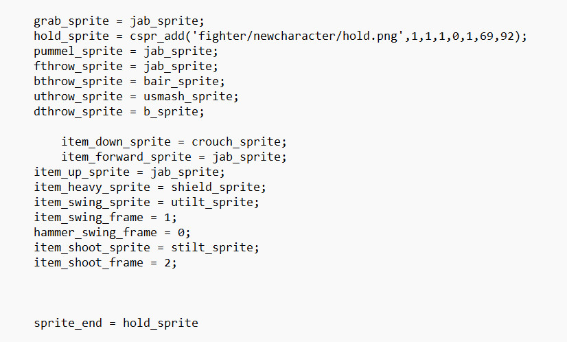 How to fix a character's sprite_end and sound_end. Tutorial for Super Smash Bros. Crusade | SSBC ...