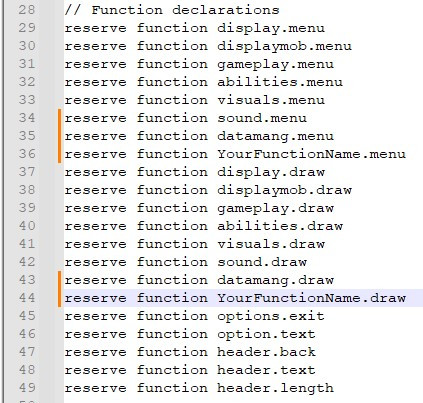 How to add new menu page in the Option menu NO.1 Tutorial for Sonic the Hedgehog Forever | S1F ...