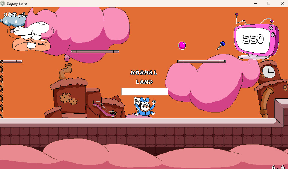 how to play as pogo pizzano in construct demo! Tutorial for Sugary Spire | SS Tutorials