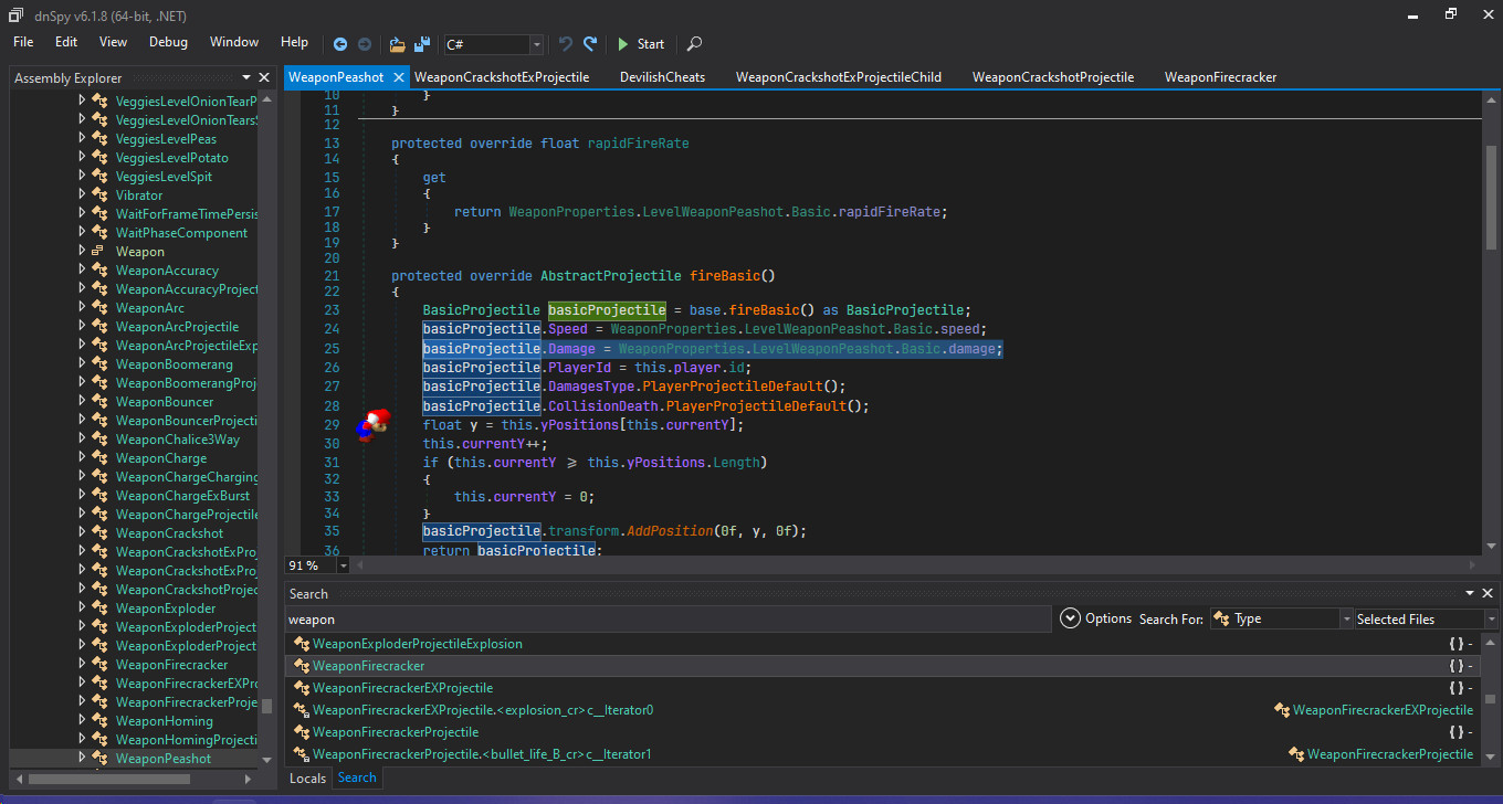 How to Change Any Weapon's Damage Tutorial for Cuphead | Cuphead Tutorials