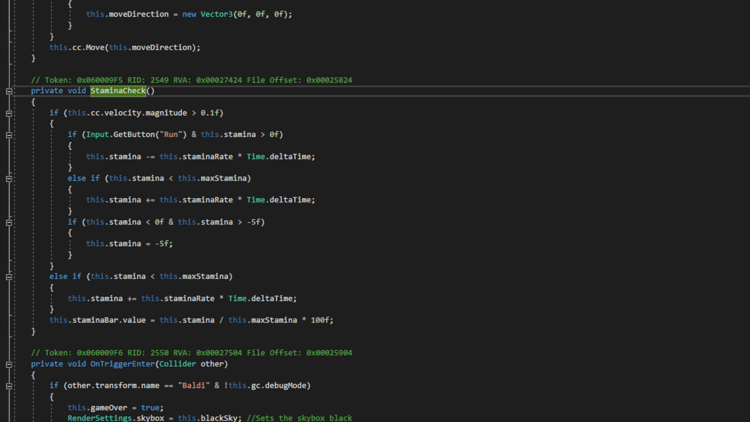 How to have the stamina always regen Tutorial for Baldi's Basics ...