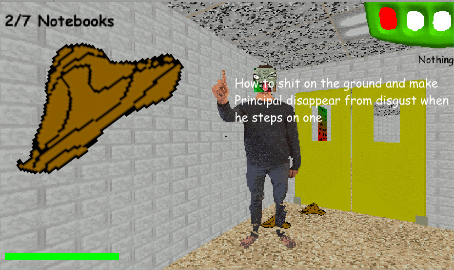 [SENSITIVE CONTENT] Check the image for what it is (JOKE) Tutorial for Baldi's Basics | Baldi ...