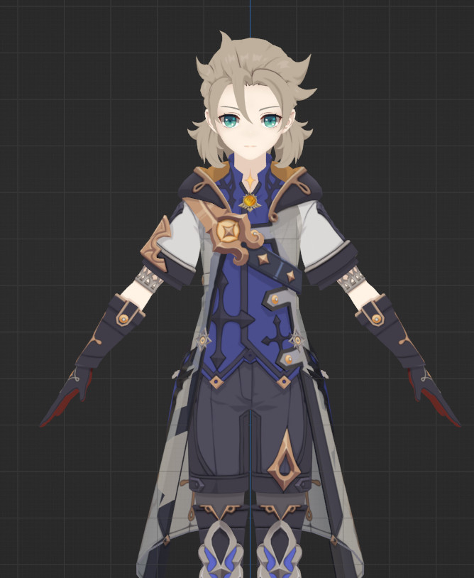 Basic blender materials (Including transparency!!) Tutorial for Genshin ...