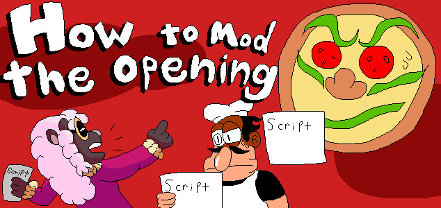 How to modify the opening cutscene Tutorial for Pizza Tower | PT Tutorials