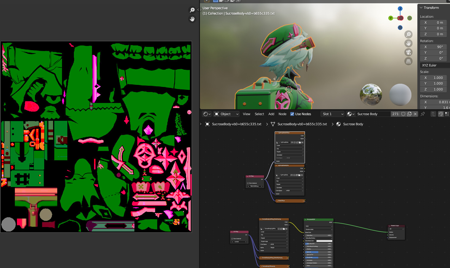 UV, textures and Magick Tutorial for Genshin Impact | GI Tutorials