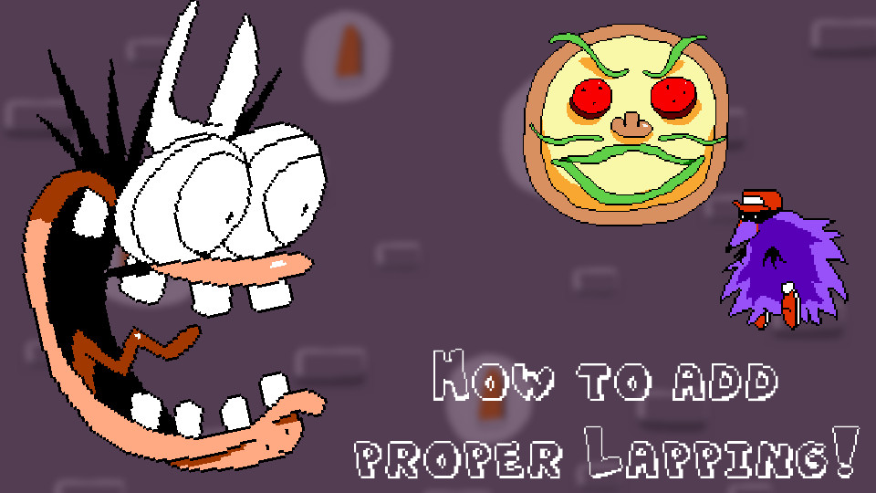 How to add proper Lapping to Eggplant Build Tutorial for Pizza Tower | PT Tutorials