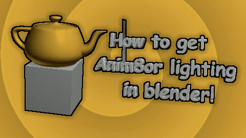 How to get Anim8or lighting in blender Tutorial for Baldi's Basics ...