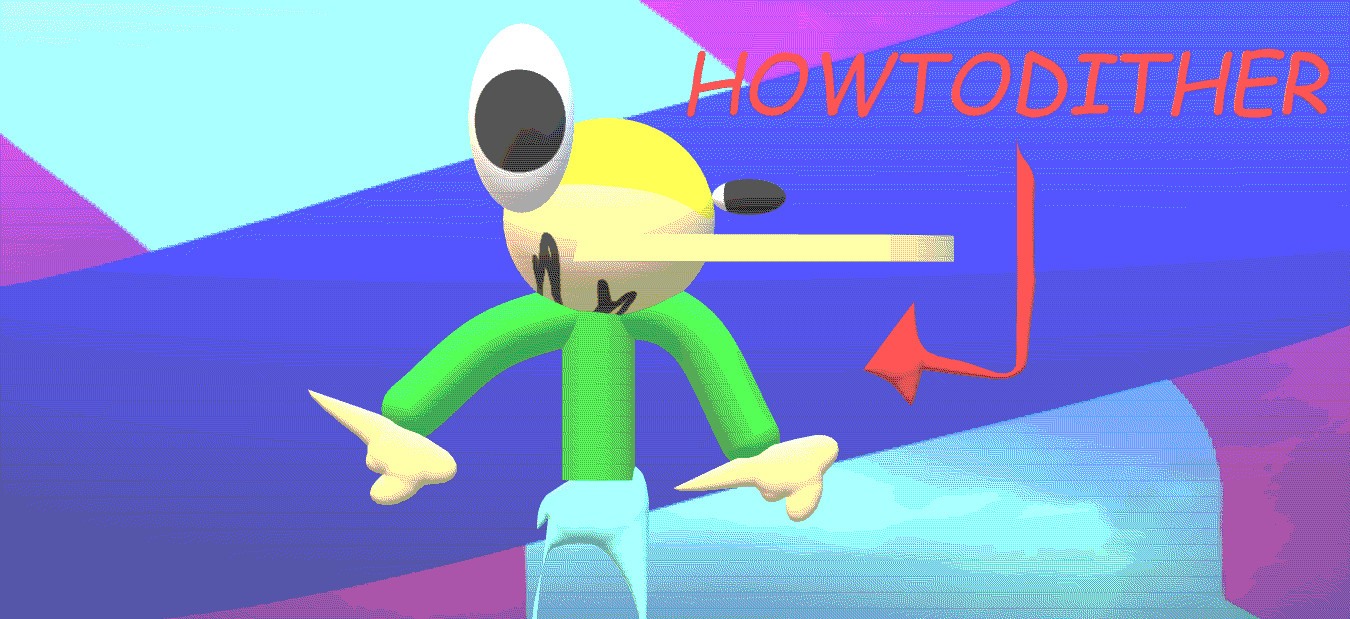 how to do jumpman25 dithering Tutorial for Baldi's Basics | Baldi Tutorials