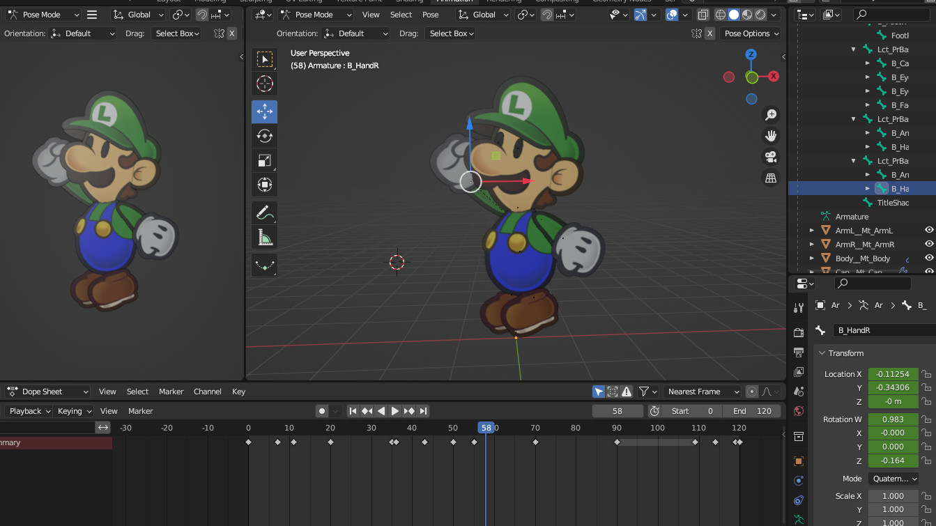 Model Editng/Swapping + Custom Anims. Tutorial for Paper Mario: The Thousand Year Door (Switch ...