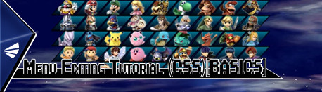 Menu Editing Tutorial (CSS)[BASICS] Tutorial for Super Smash Bros ...