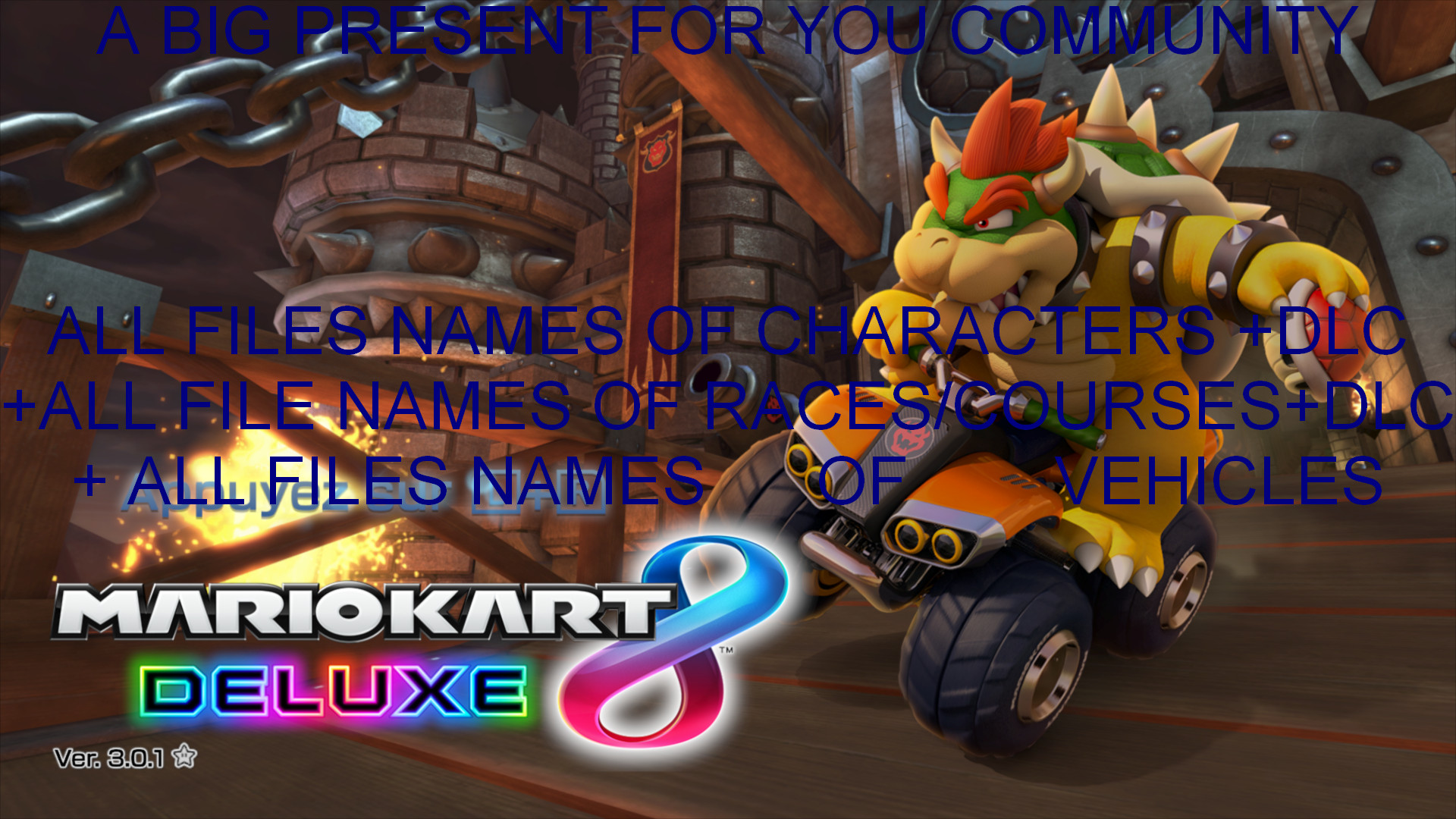 list of all game characters names via filenames+ Tutorial for Mario ...