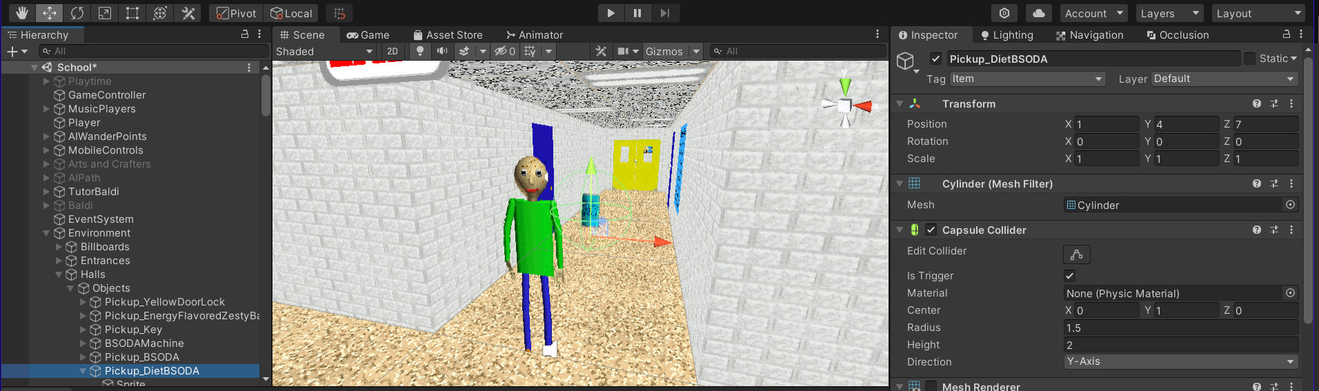 How to Add Diet BSODA Tutorial for Baldi's Basics | Baldi Tutorials