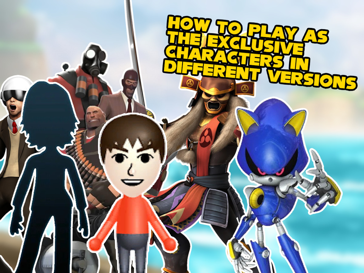 How to Play as the Exclusive Characters (DV) Tutorial for Sonic & All ...