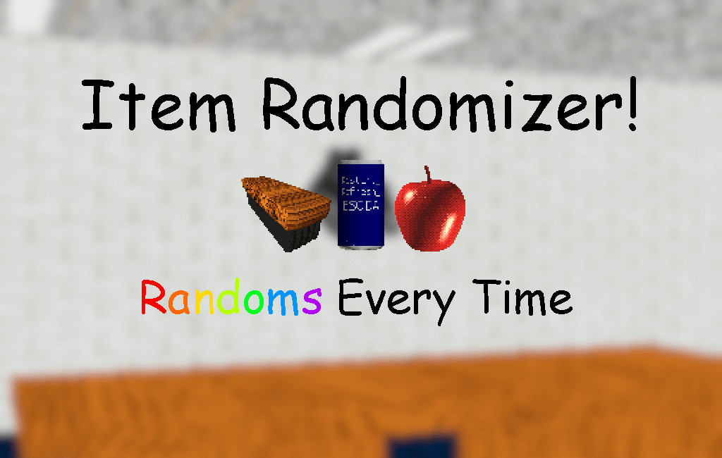 How to add Item Randomizer Tutorial for Baldi's Basics | Baldi Tutorials