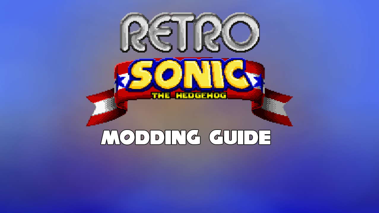 Retro Sonic Modding Guide Tutorial for Retro-Sonic | RSonic Tutorials