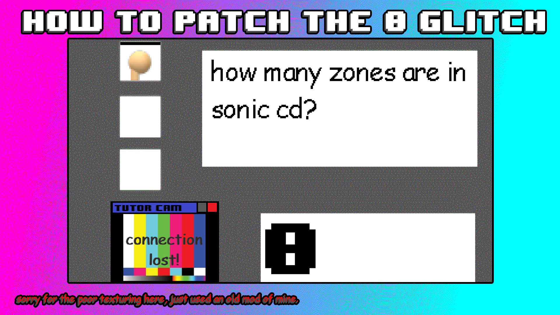 How to fix the 0 glitch on your trivia yctp Tutorial for Baldi's Basics ...