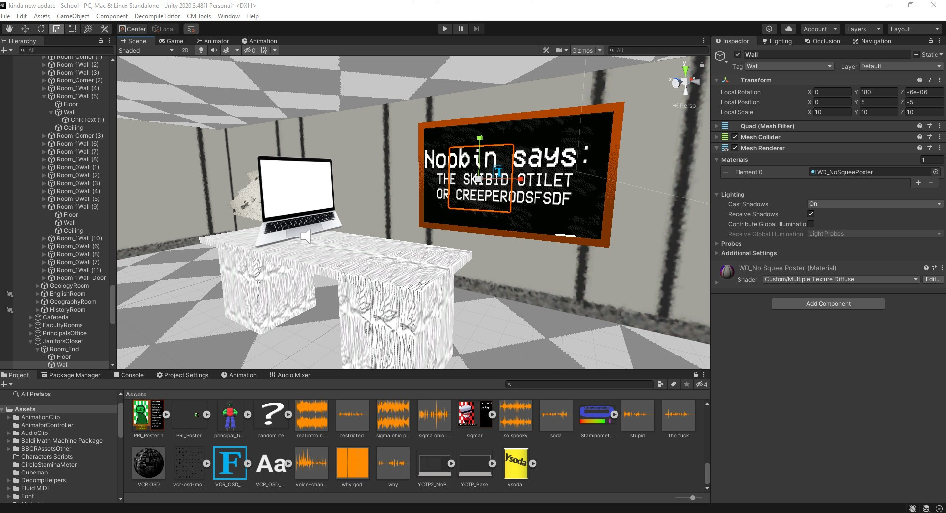 How to Change the Text Font in your Baldi mod!1!1! Tutorial for Baldi's ...
